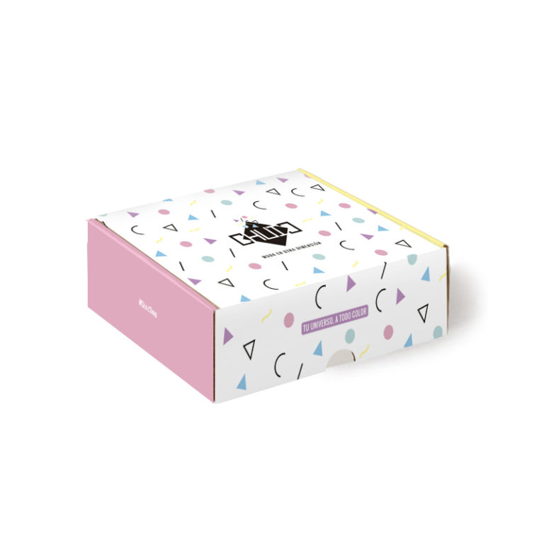 Caja Full Color 21x18x07 cm, personalizada desde 1,58 € la unidad
